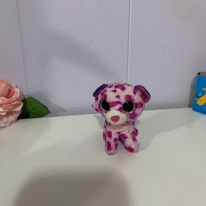 Ty | Toys | Ty Beanie Boos Glamour The Leopard 6 Pink Stuffed Plush Toy ...